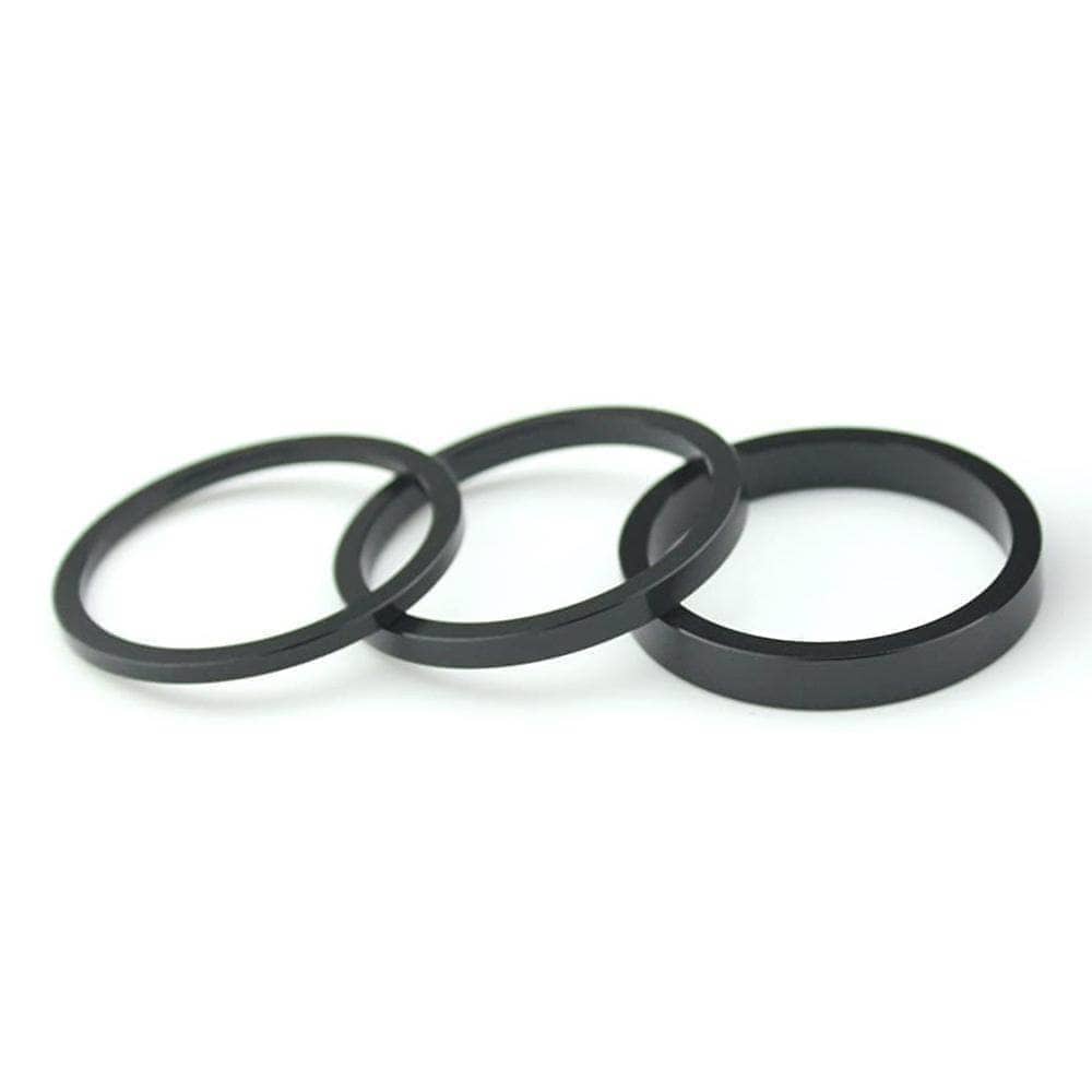 EVO Alloy Headset Spacers, 28.6mm, Black – Bici