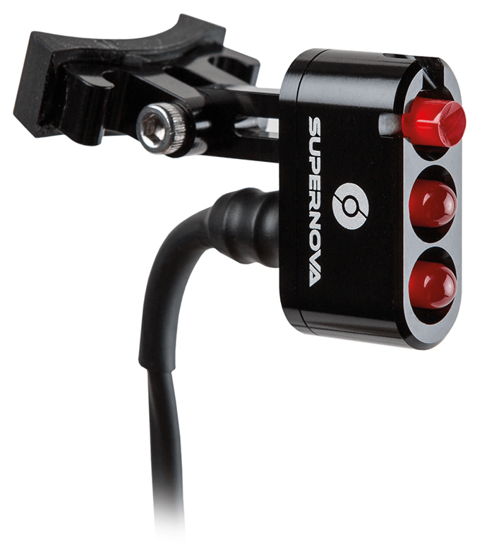 Supernova E3 2 Taillight: Seatpost Mount, AC Current, Black – Bici