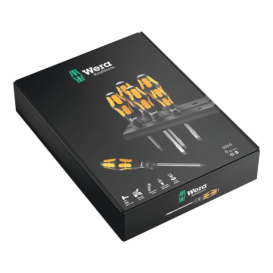 Wera 932/6 Chisel/Screwdriver Set – Bici